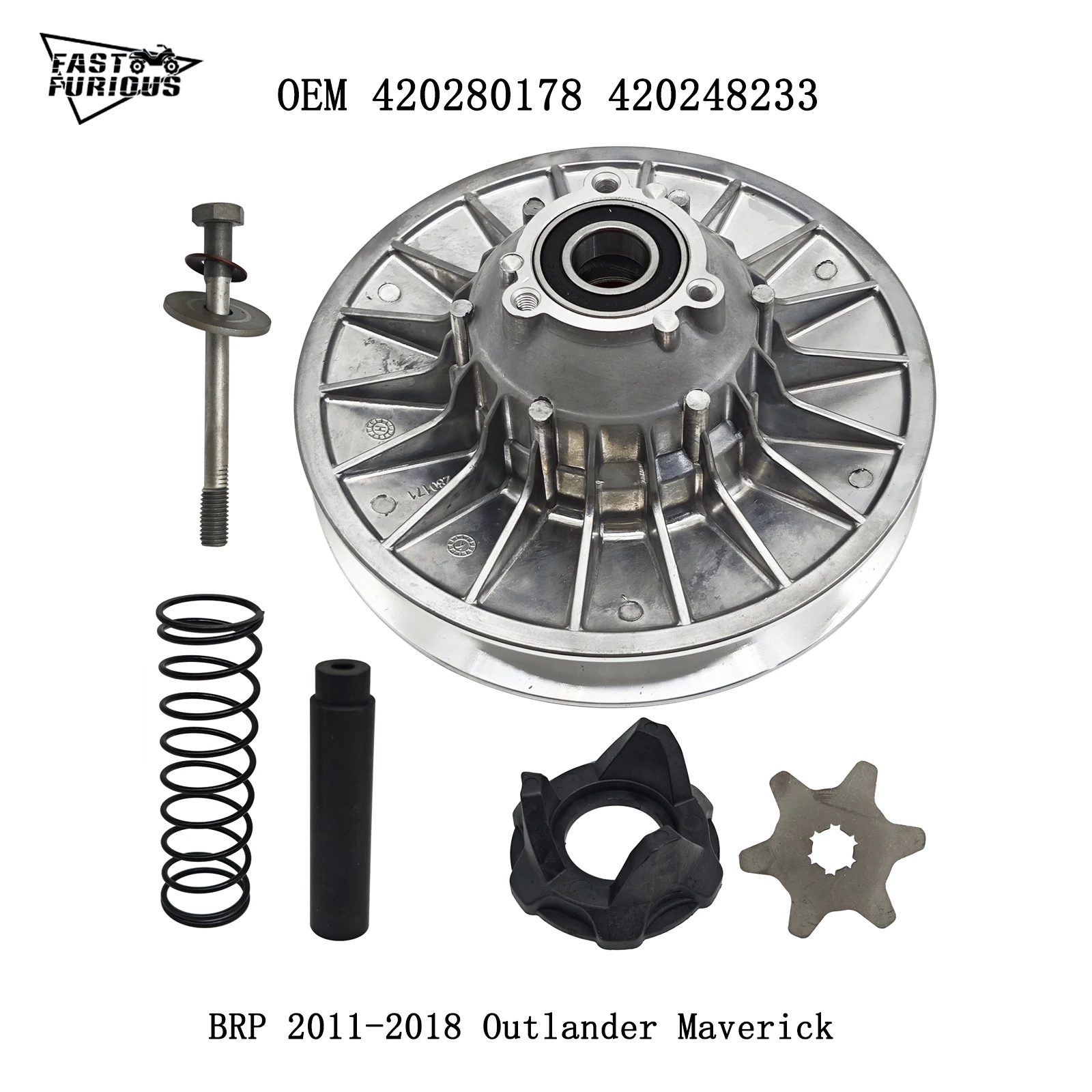 Rear Primary Drive Clutch drum 420280178 420280188 420238176 For 2011 ...