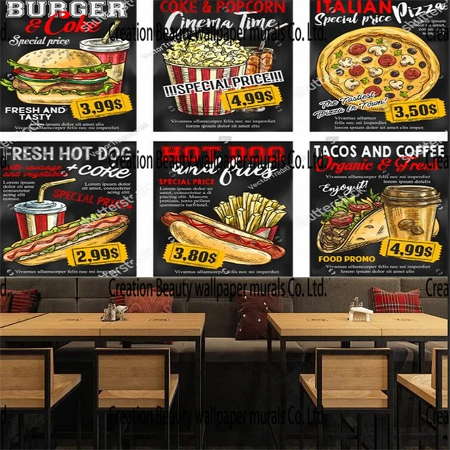 Fast Food Menu Board Design