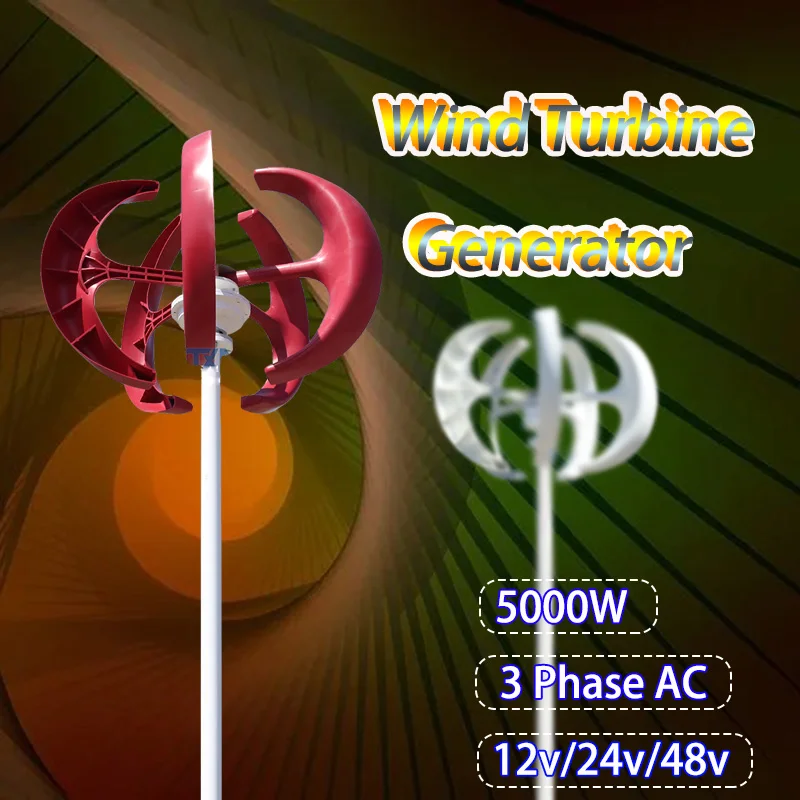 5000W-Wind-Turbine-Power-Generator-Off-Grid-System-48V-Output-220V-Windmill-Generator-For-Home ...