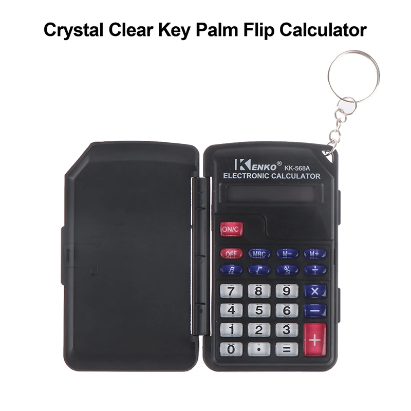 Protable-Digit-Calculator-Pocket-Size-Mini-Plastic-8-digits-Electronic ...