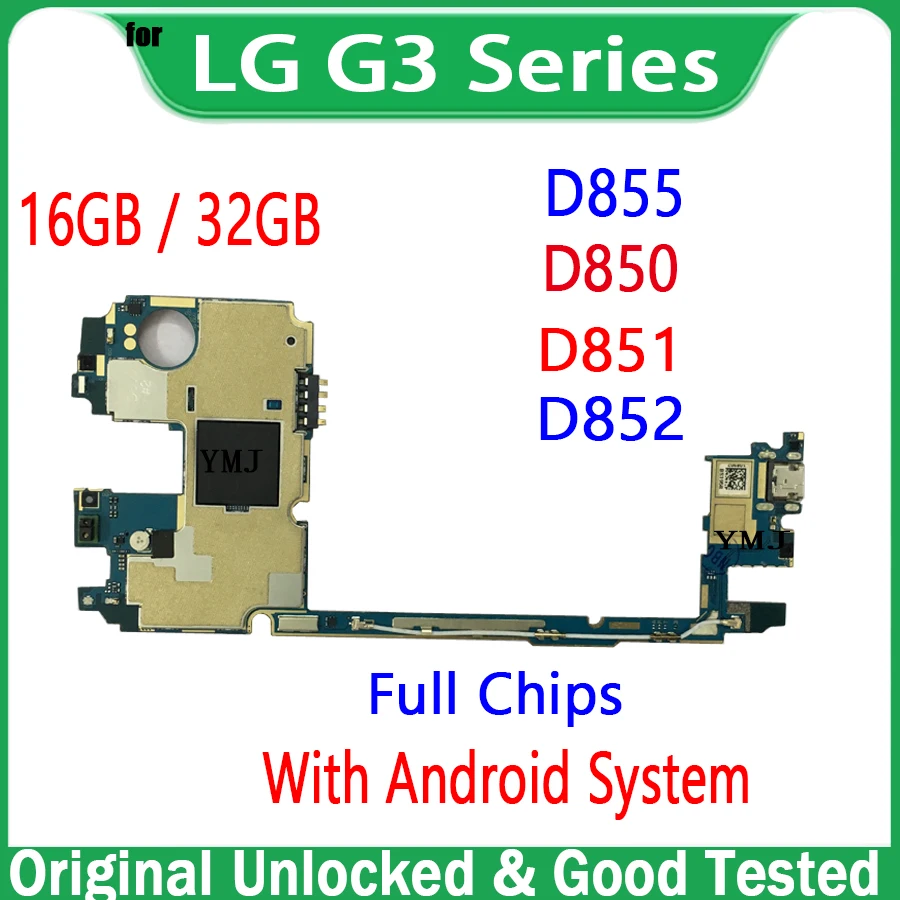 Full-Unlocked-Mainboard-For-LG-G3-D855-D851-D852-VS985-Motherboard-Android-System-Replaced-Plate ...