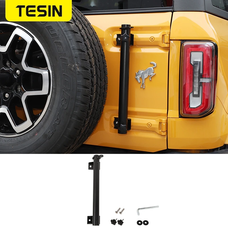 Tesin Multifunctional Flag Pole Holder For Ford Bronco 2021 2022 Car ...