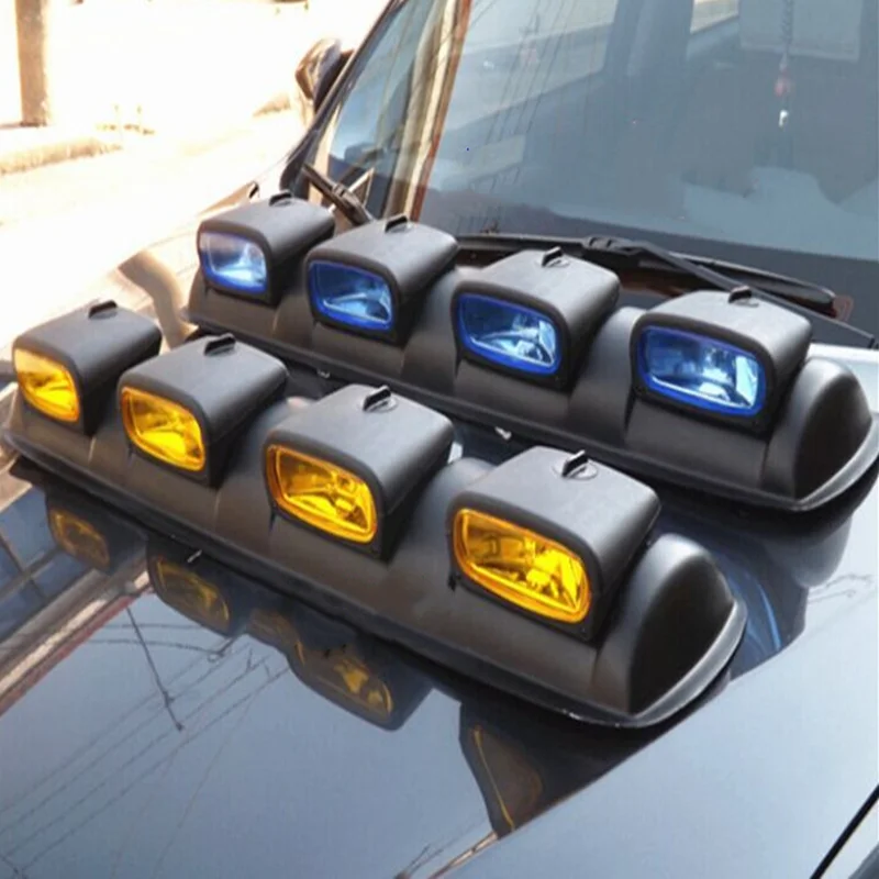 Car spotlights roof combination car light off road vehicles adjustable ...