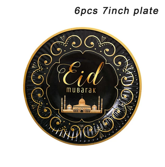 EID Decoration idea Outdoor Fan-shaped Flag Banner Ramadan Decoration ...