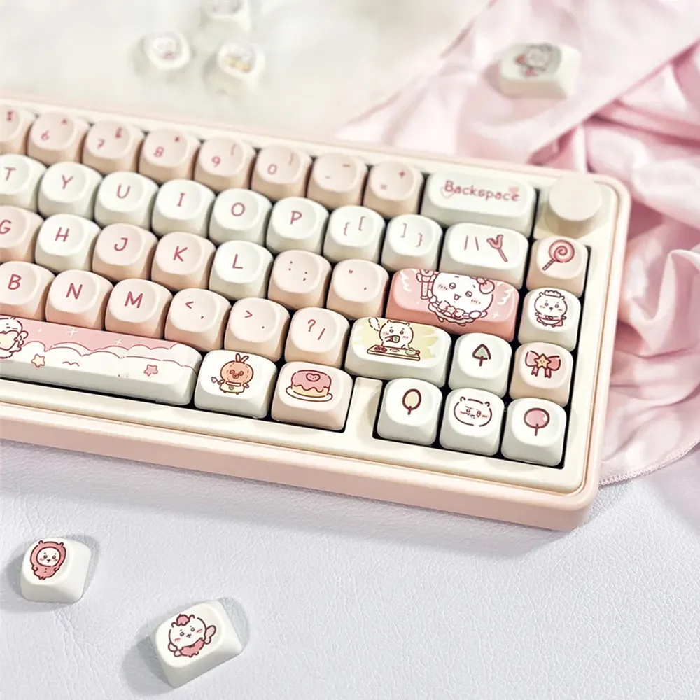 Cute Chiikawa Usagi Keycap Keyboard Decoration - Chiikawa Plush