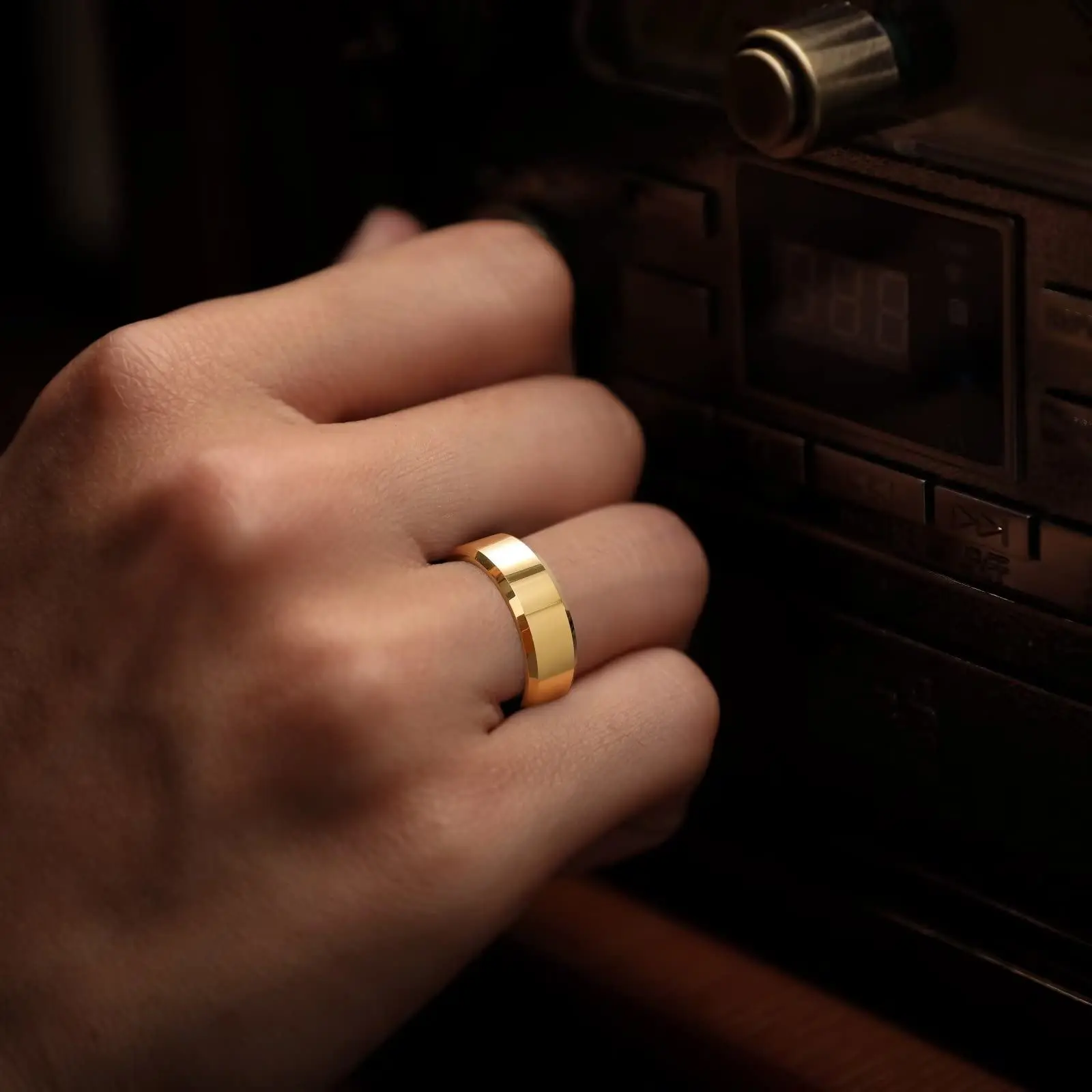 Simple Gold Engagement Rings For Men