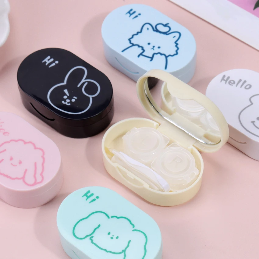 Cartoon-Animal-Contact-Lens-Case-Hard-Contact-Lenses-Box-Lens-Container ...