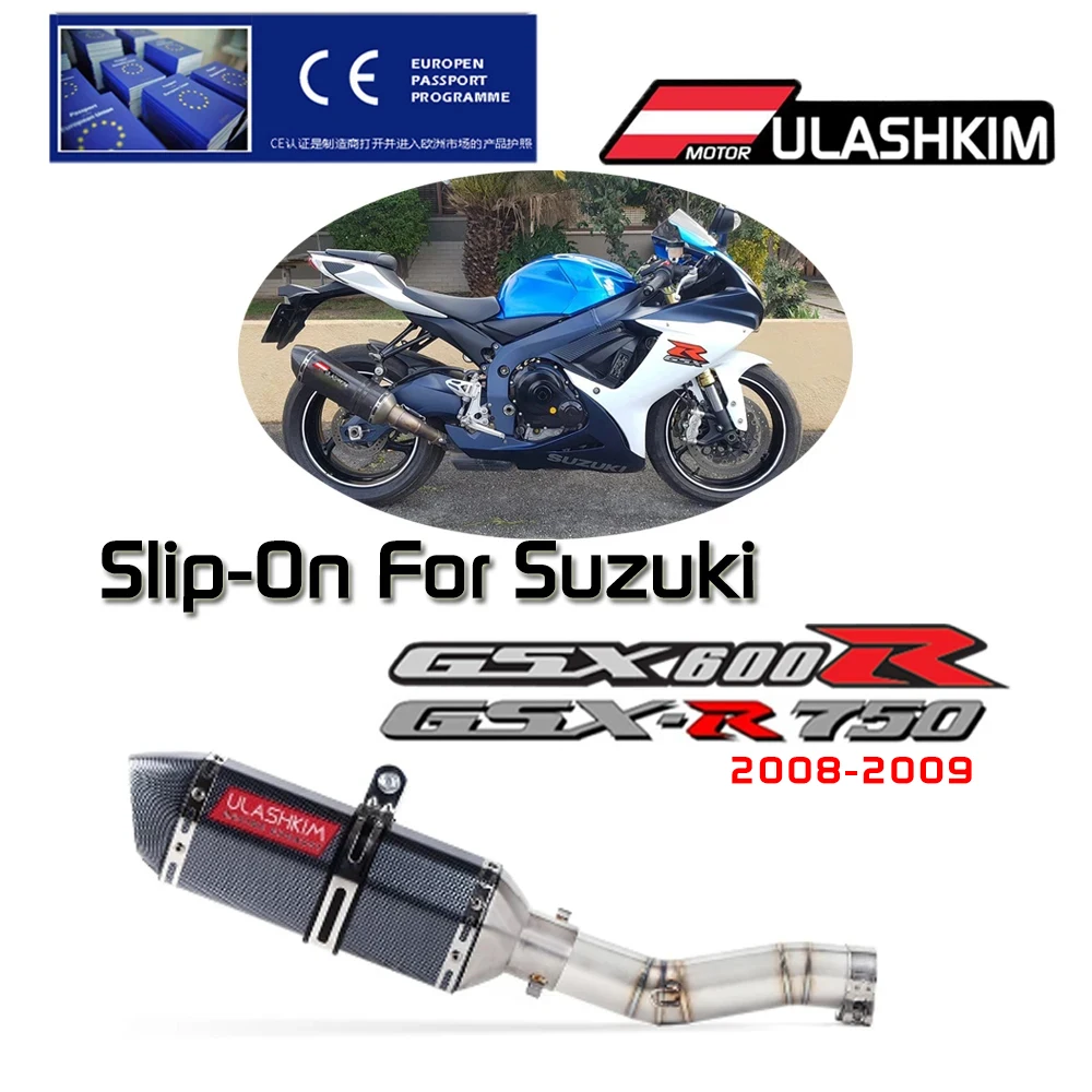 Motorcycle-Full-Slip-On-For-Suzuki-GSXR600-Gsxr700-Gsxr750-K7-Exhaust ...