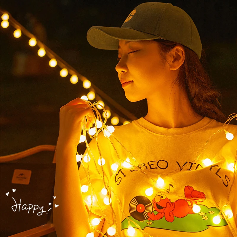 Baseball String Lights