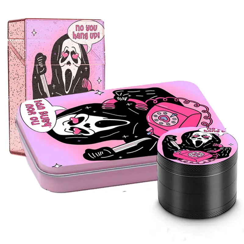 50mm-Grinder-Hierba-Black-Metal-Dry-Herb-Crusher-Tin-Box-Snowflake ...