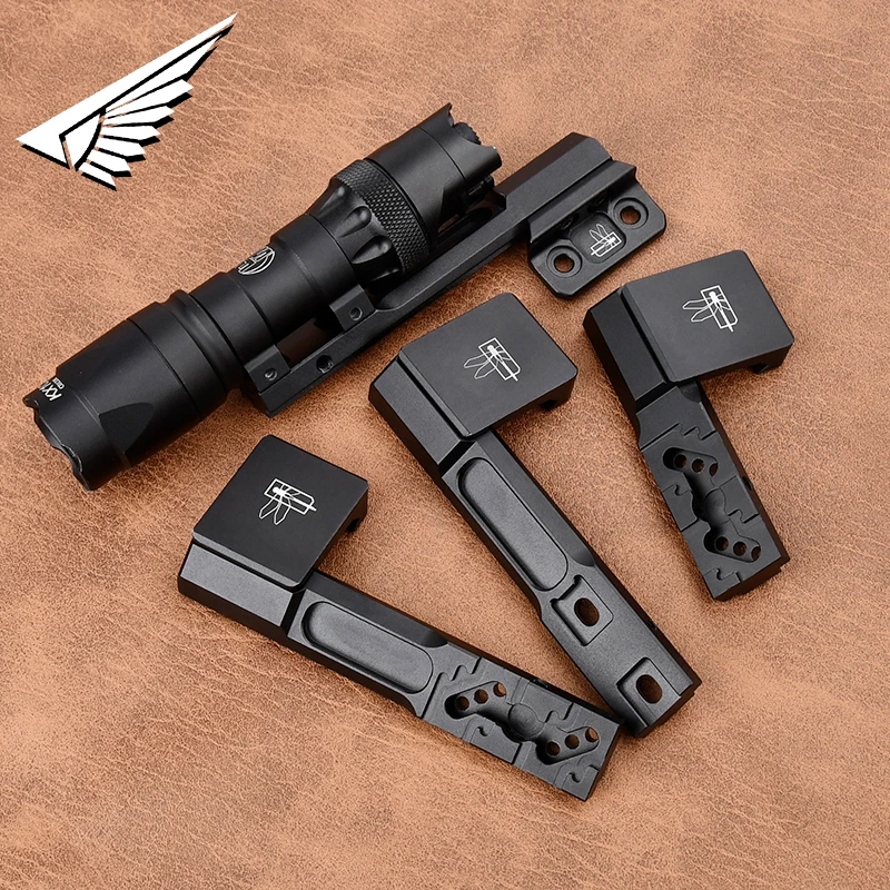 Tactical M-lok ARIS Series Surefir M300 M600 Offset Scout Mount Fit M ...