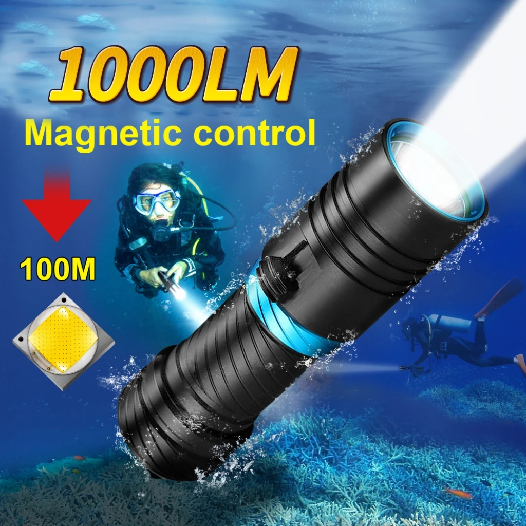 LED-Bright-Diving-Flashlight-Waterproof-Scuba-Diver-Flashlight ...