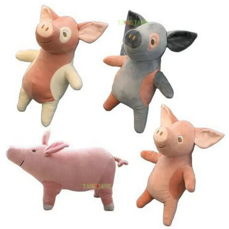 Cartoon Pig Plush Toy Stuffed Soft Animal Piggy Doll Gift Toy Kawaii ...