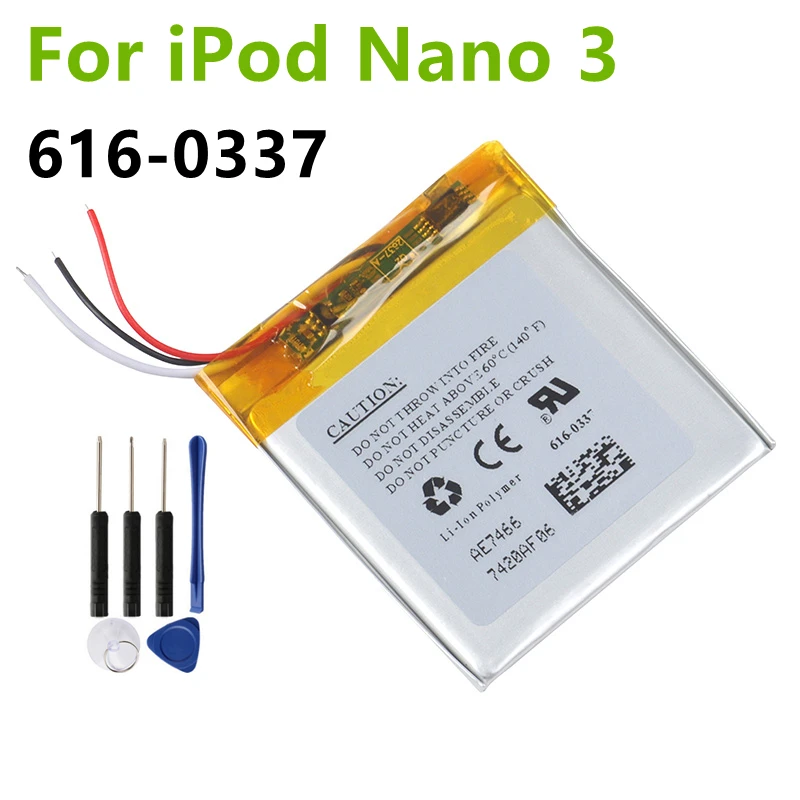 616-0337-Original-Replacement-Battery-For-Apple-iPod-Nano-3-3G-3rd-3Gen ...