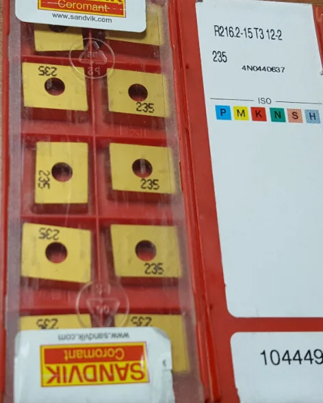 10PCS CARBIDE INSERT R216.2-15T312-2 235