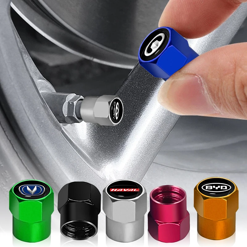4pcs Aluminum Car Tyre Stem Air Valve Caps For Suzuki Swift Jimny ...