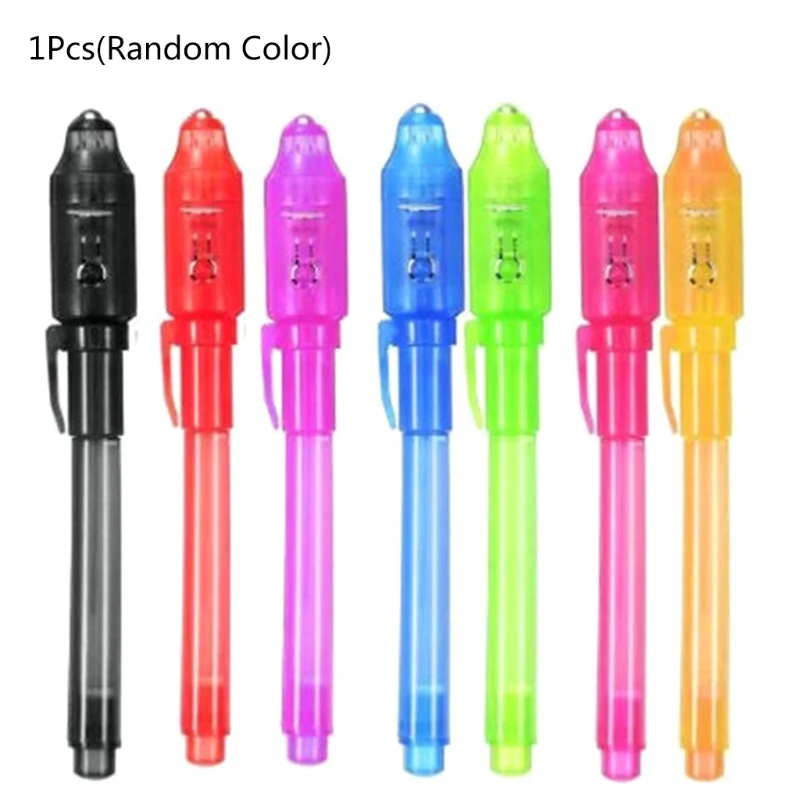 Secret Ink Pen with UV light Invisible Writing Pen with UV Light ...