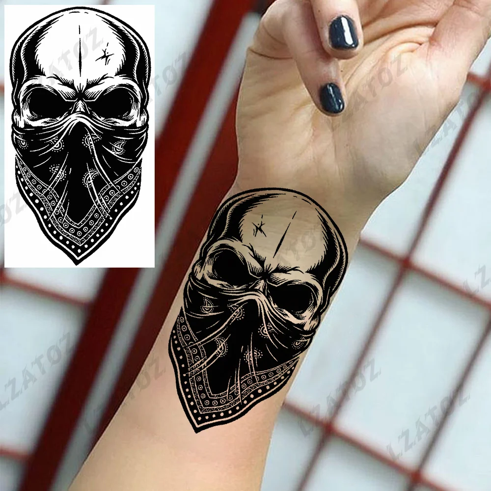Mobster Skull Tattoos