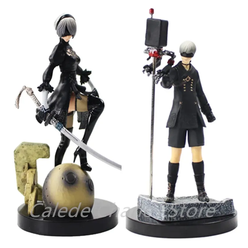 NieR-Automata-PVC-Figura-Collectible-Toy-Modelo-2B-YoRHa-No-2-Tipo-B-9S ...