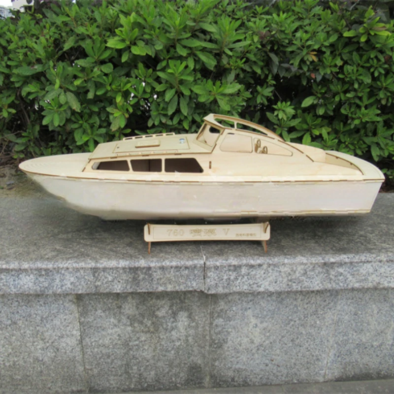 Modeling-Kit-Wood-Ship-Model-760-Spray-Pump-Version-Large-Depth-V-model ...