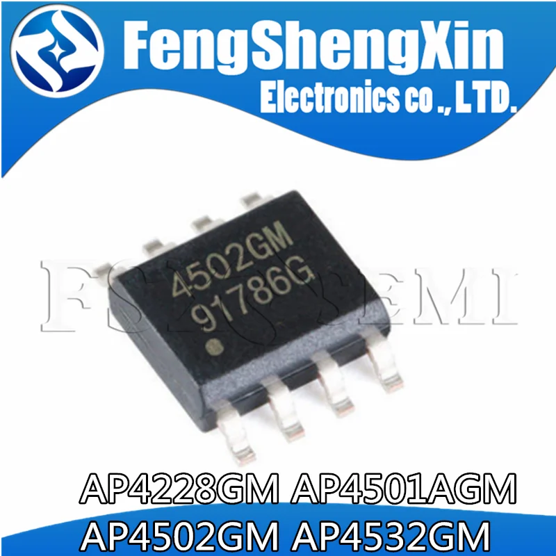 10pcs 4228GM 4501AGM 4501GM 4502GM 4532GM SOP 8 AP4228GM AP4501AGM ...