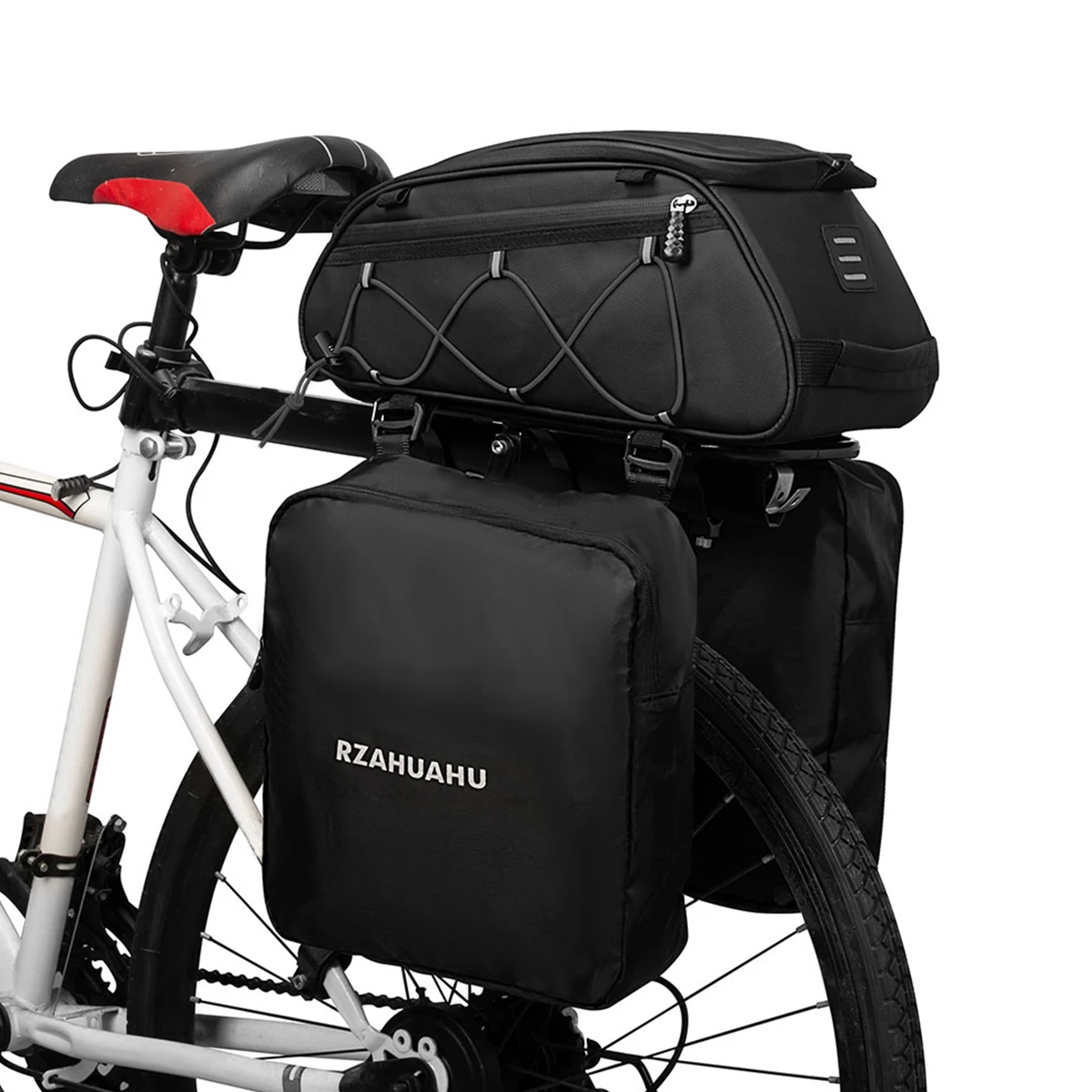 RZAHUAHU-3in1-Bike-Rack-Bag-Trunk-Bag-Waterproof-Bicycle-Rear-Seat-Bag ...