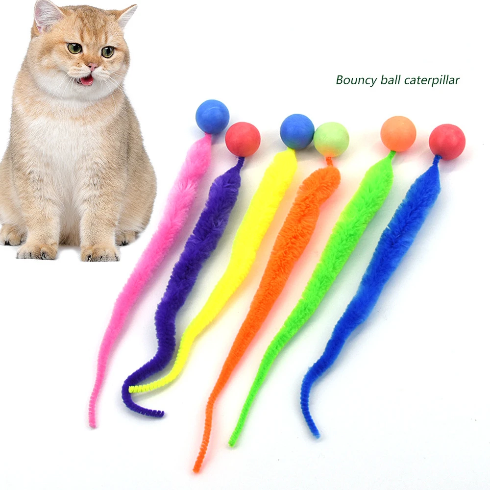 Cat-interactive-toys-Tickle-Cat-Colorful-bouncing-ball-Pet-supplies ...
