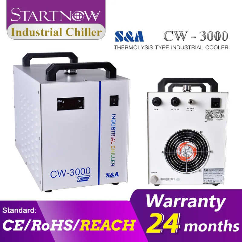 Industrial-Water-Chiller-S-A-CW-3000-For-CNC-Spindle-60W-80W-Laser ...