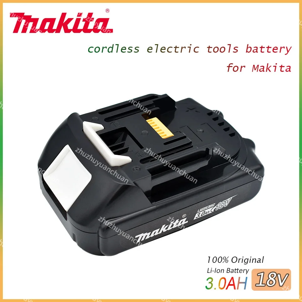 Makita-18V-Battery-3-0Ah-Rechargeable-Battery-18650-Lithium-ion-Cell-Suitable-For-Makita-Power ...