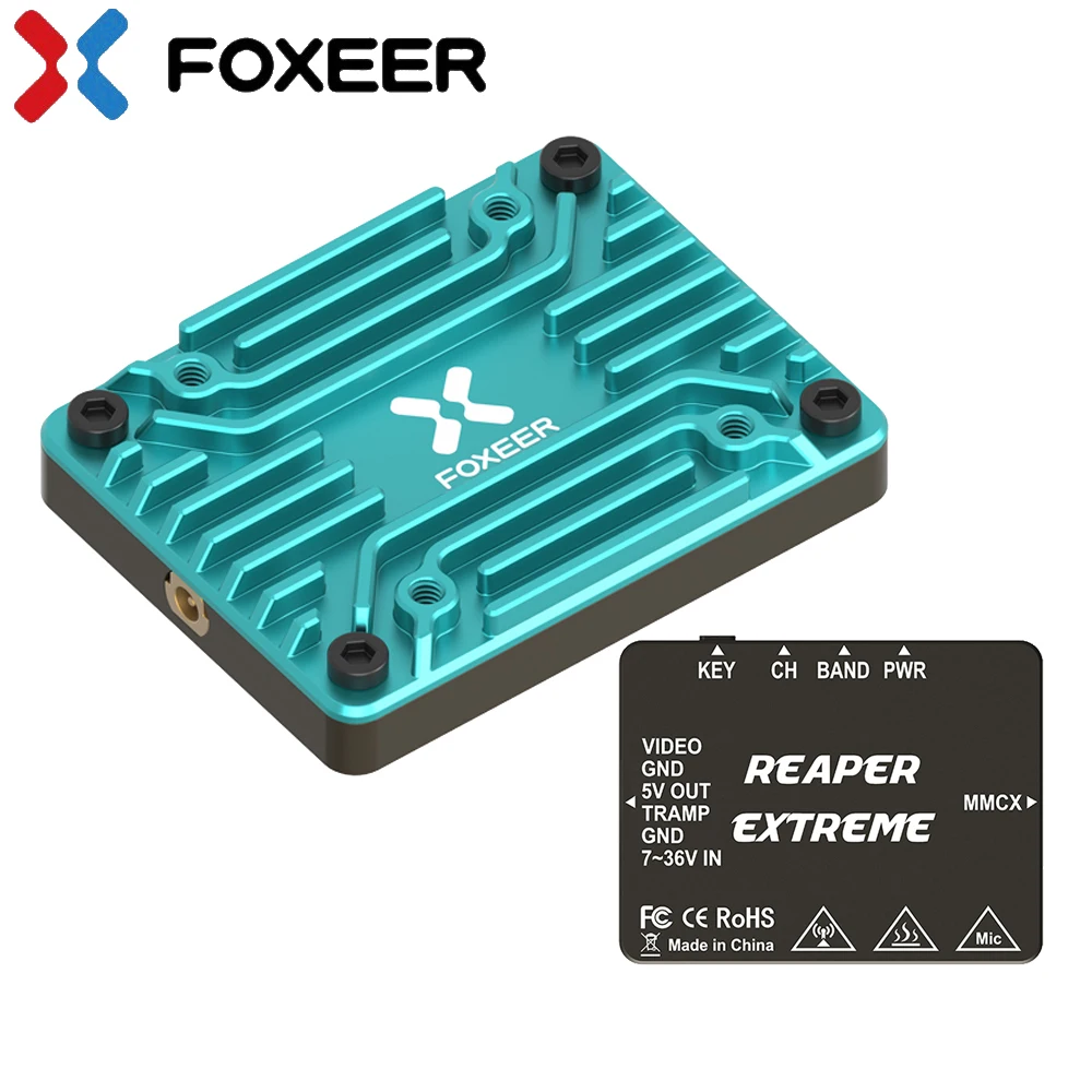 Foxeer Reaper Extreme 7~36v 2.5w 5.8g 40ch Adjustable Long Range Anti ...