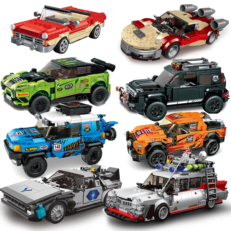 Vehicle Building Brick Sets | Toy Bricks Speed Champions | New Speed ...