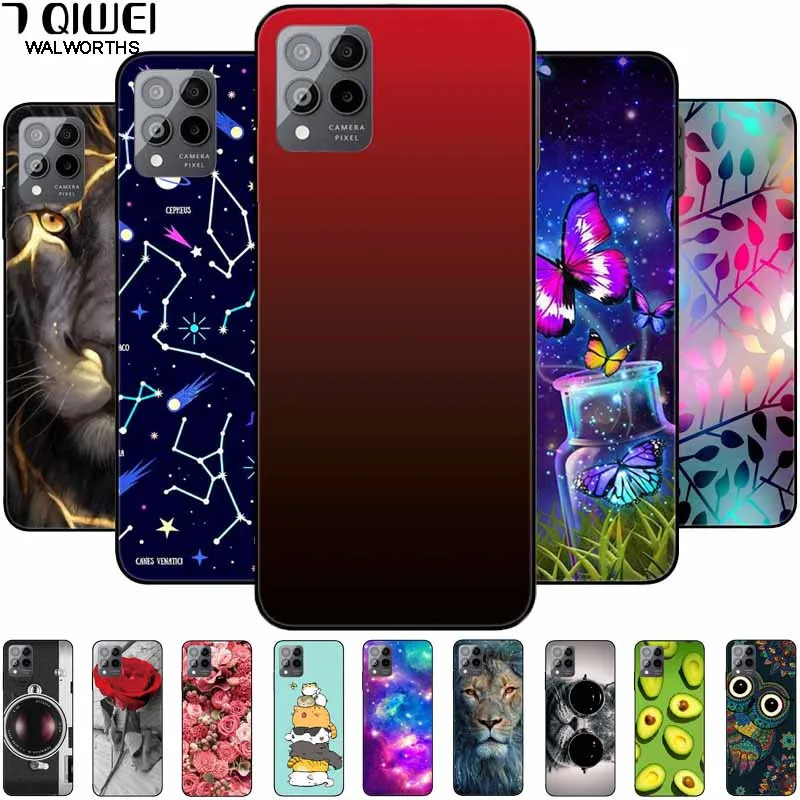 For-T-Mobile-T-Phone-Pro-5G-Case-Black-Silicone-Bumper-Wolf-Lions-Soft ...