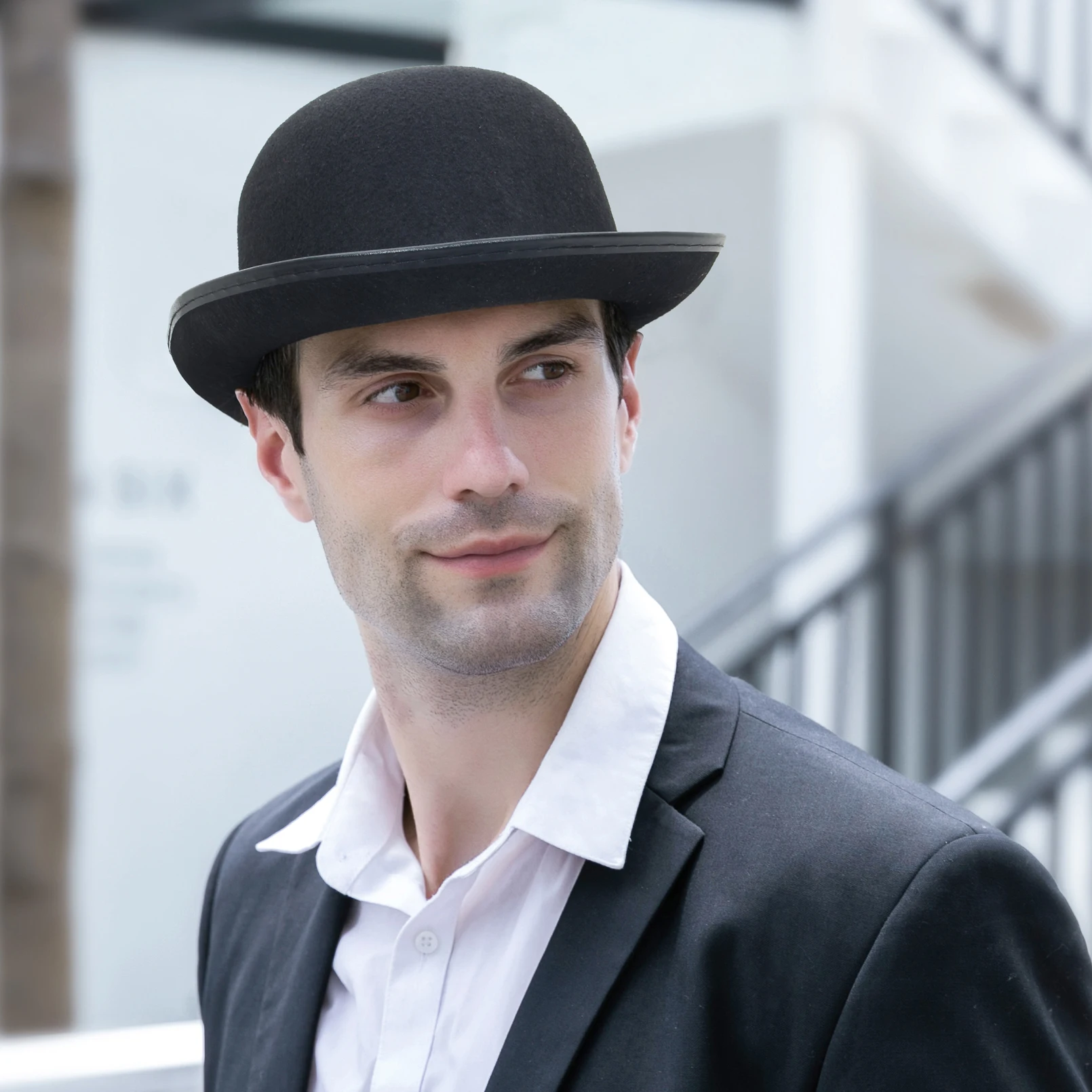 Black Bowler Hat Women