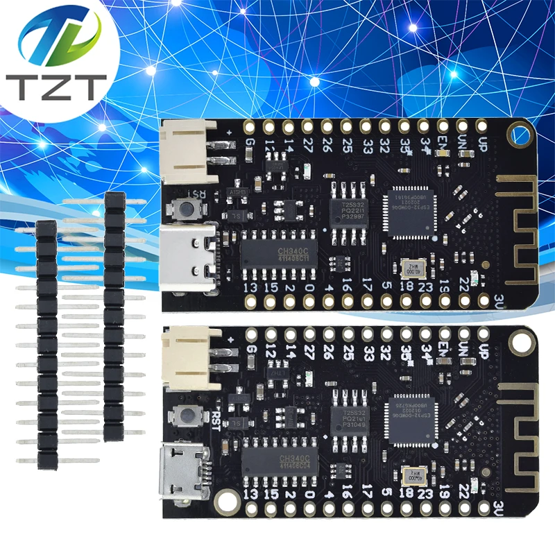 Lolin32 Wifi Bluetooth Development Board Antenna Esp32 Esp-32 Rev1 Ch340 Ch340g Micropython ...