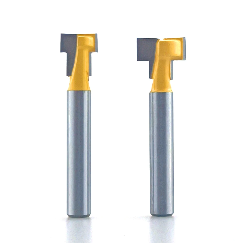 2pcs-1-4-Shank-Keyhole-Router-Bits-Set-T-Slot-Milling-Cutter-Hex-Bolt ...