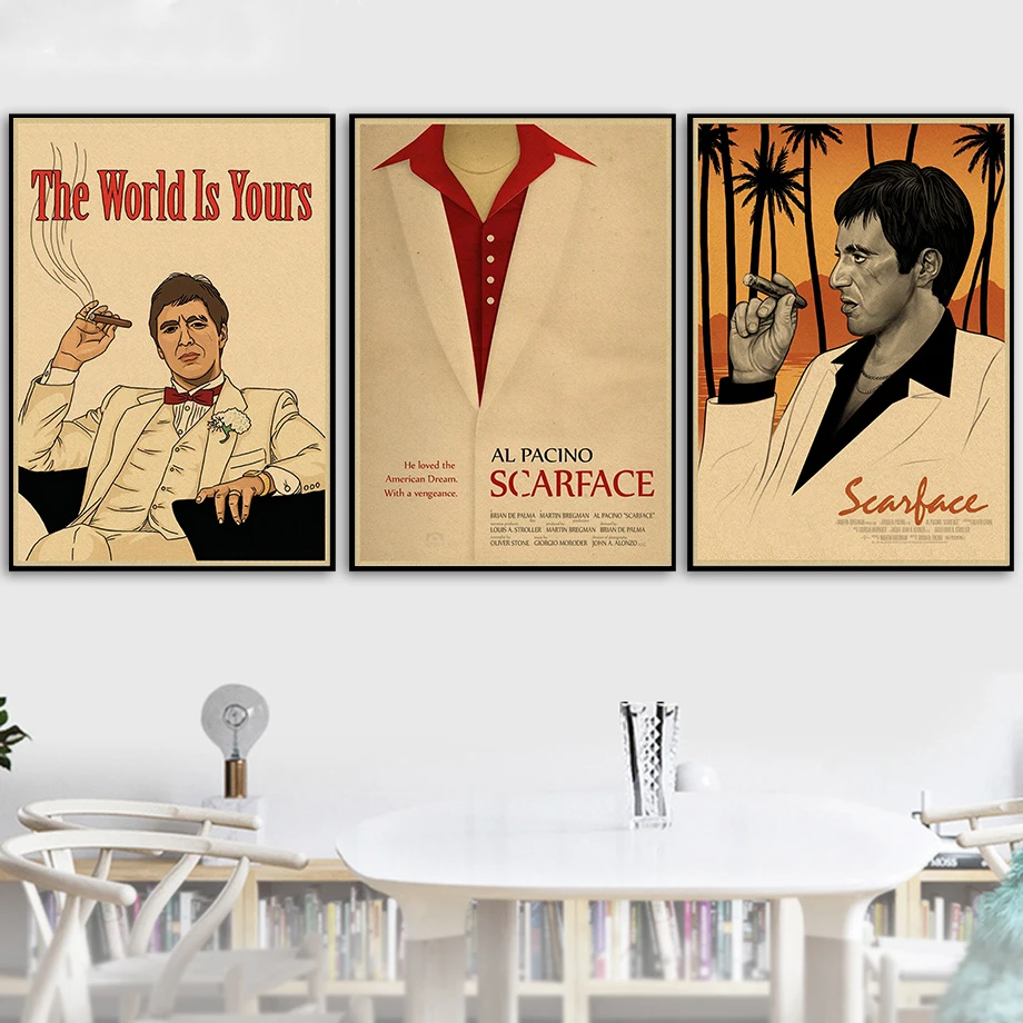 Scarface Canvas Yellow