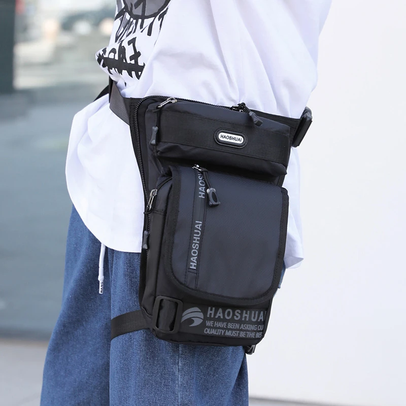 Waterproof Motorcycle Leg Bag Thigh Belt Hip Bags For Outdoor Riding ...