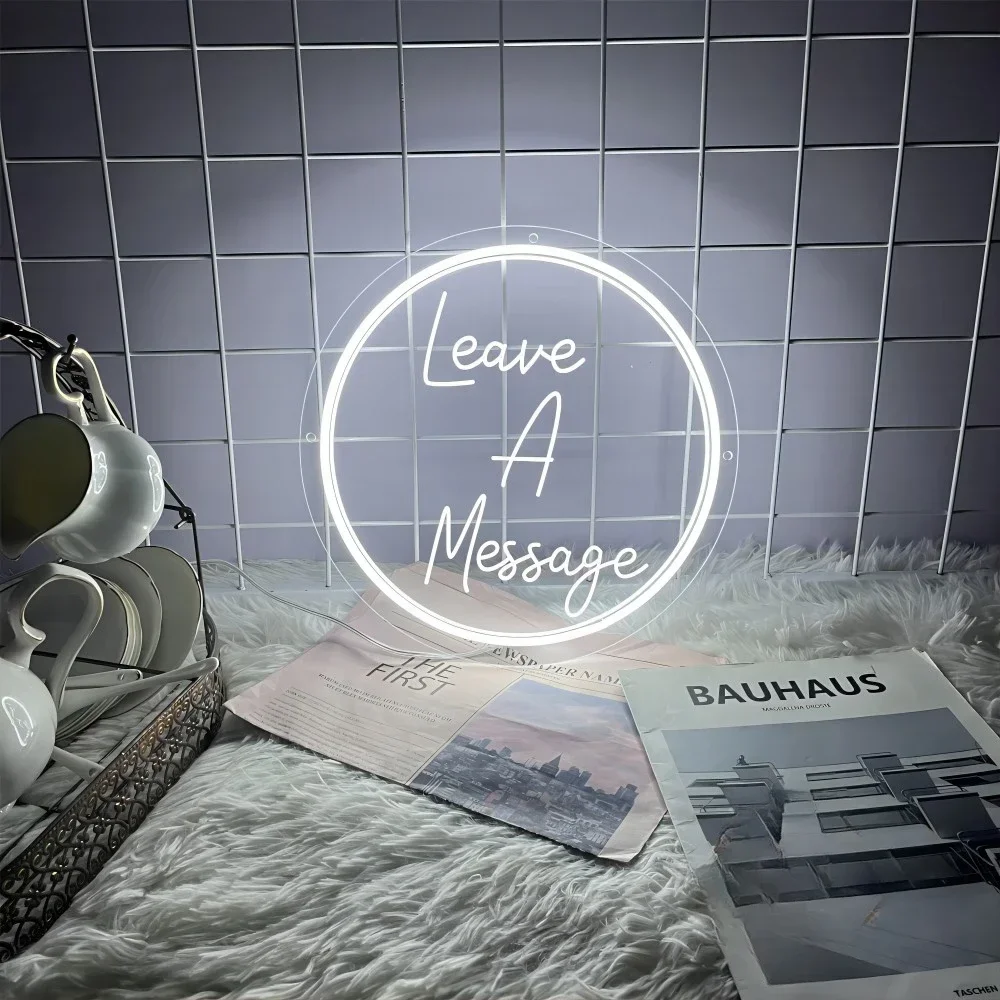 All Position Youth Protection Leave A Message Neon Sign - Warm White ...