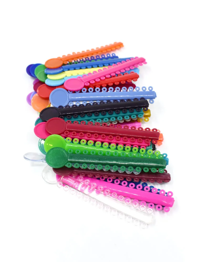 Elastic-Ties-Orthodontic-Materials-Ligatures-Braces-Ligature-Ties-Bands ...