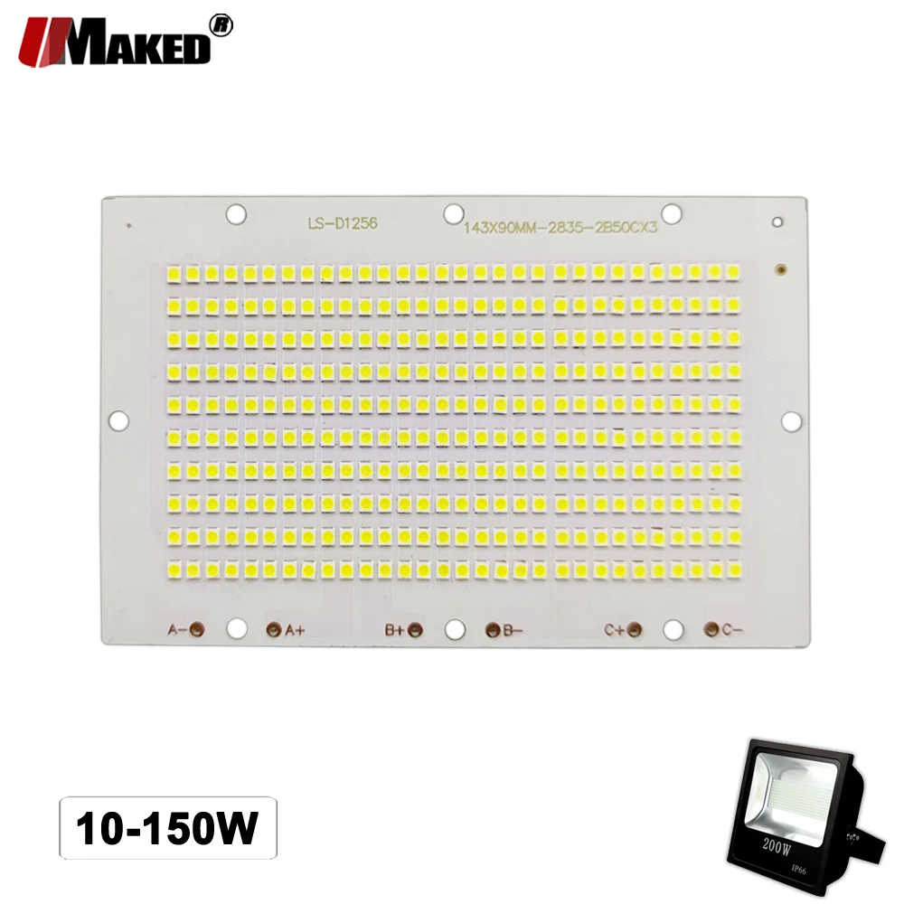 1PC LED PCB Floodlight Plate Replace 10W 20W 30W 50W 100W 150W SMD2835 ...