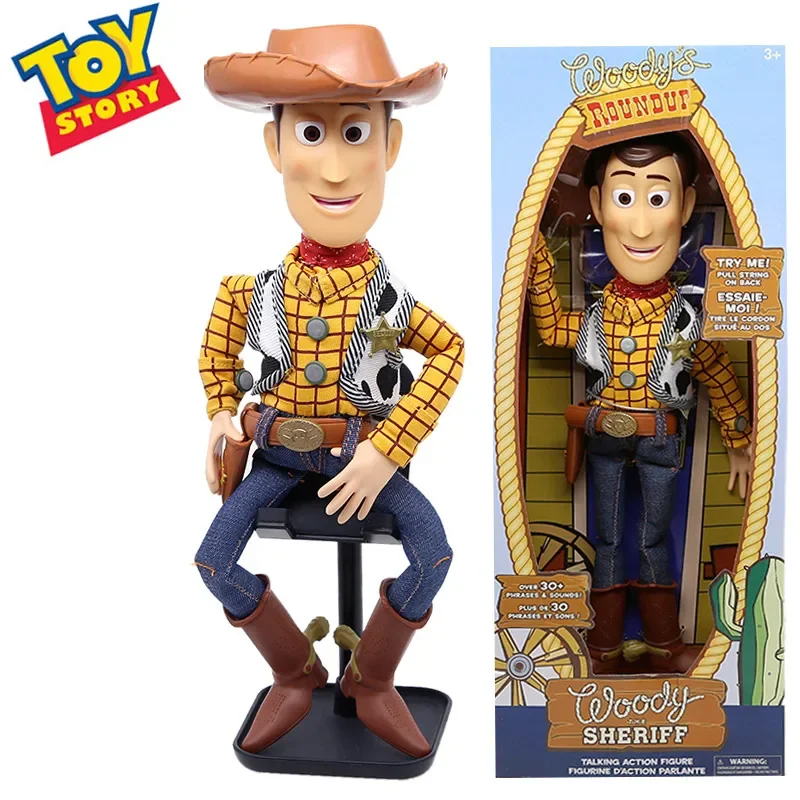 40cm-Disney-Toy-Story-3-4-Talking-Woody-Triss-Action-Figure-Cloth-Model ...