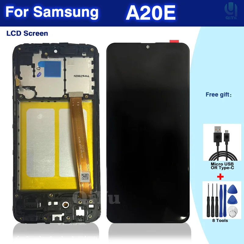 Original A20E LCD For Samsung Galaxy A20E a10e Display M-A202F A202DS ...