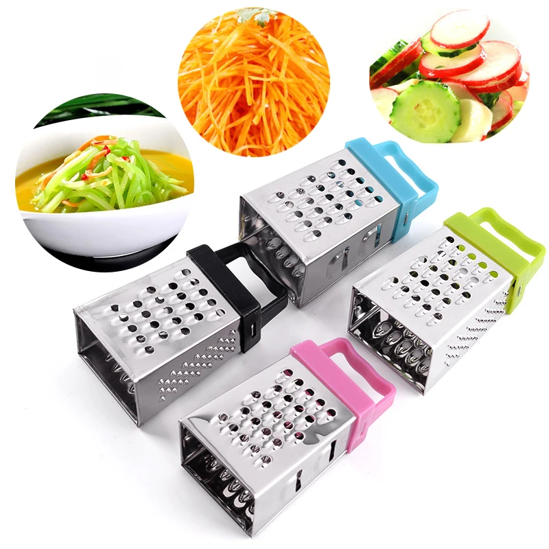 Stainless-Steel-Mini-Four-Sided-Grater-Planer-Multifunctional-Peel ...
