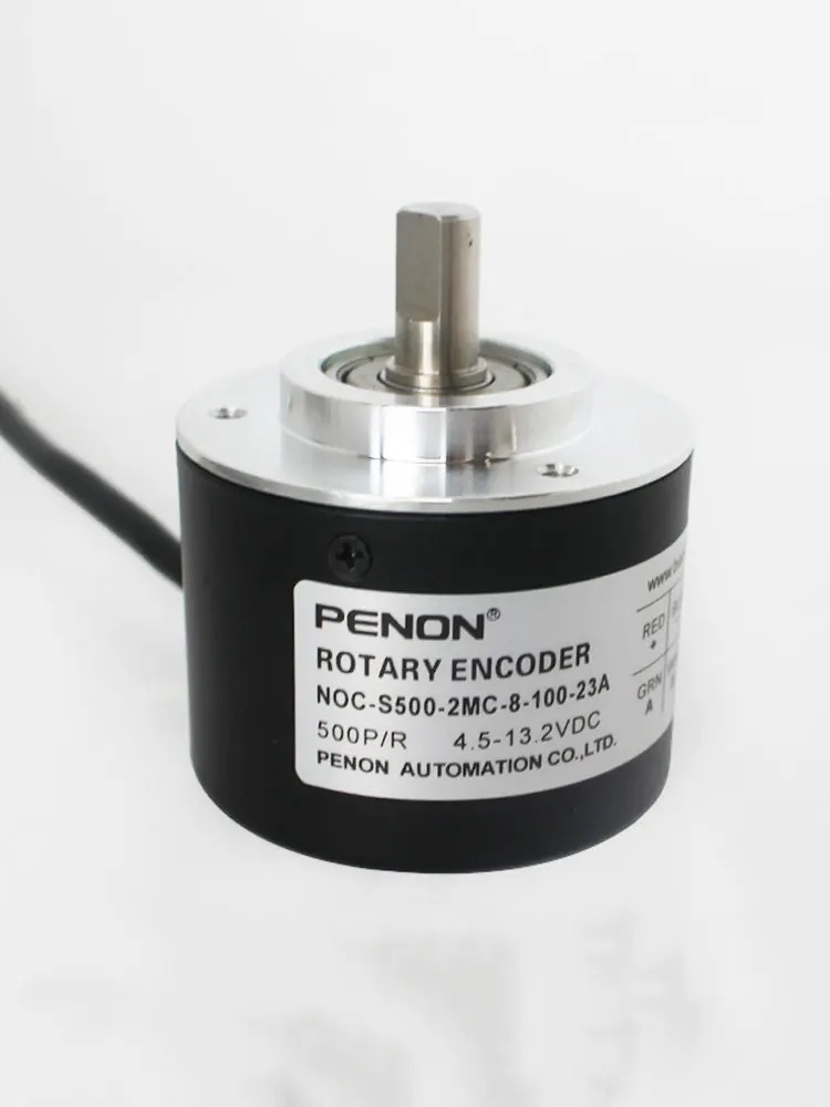 New-NOC-S500-2MC-8-100-23A-8mm-solid-shaft-500-p-r-incremental-rotary ...