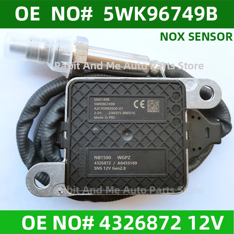 4326872-5WK96749-New-Nitrogen-Oxygen-NOx-Sensor-For-CUMMINS-ISX-15-0 ...