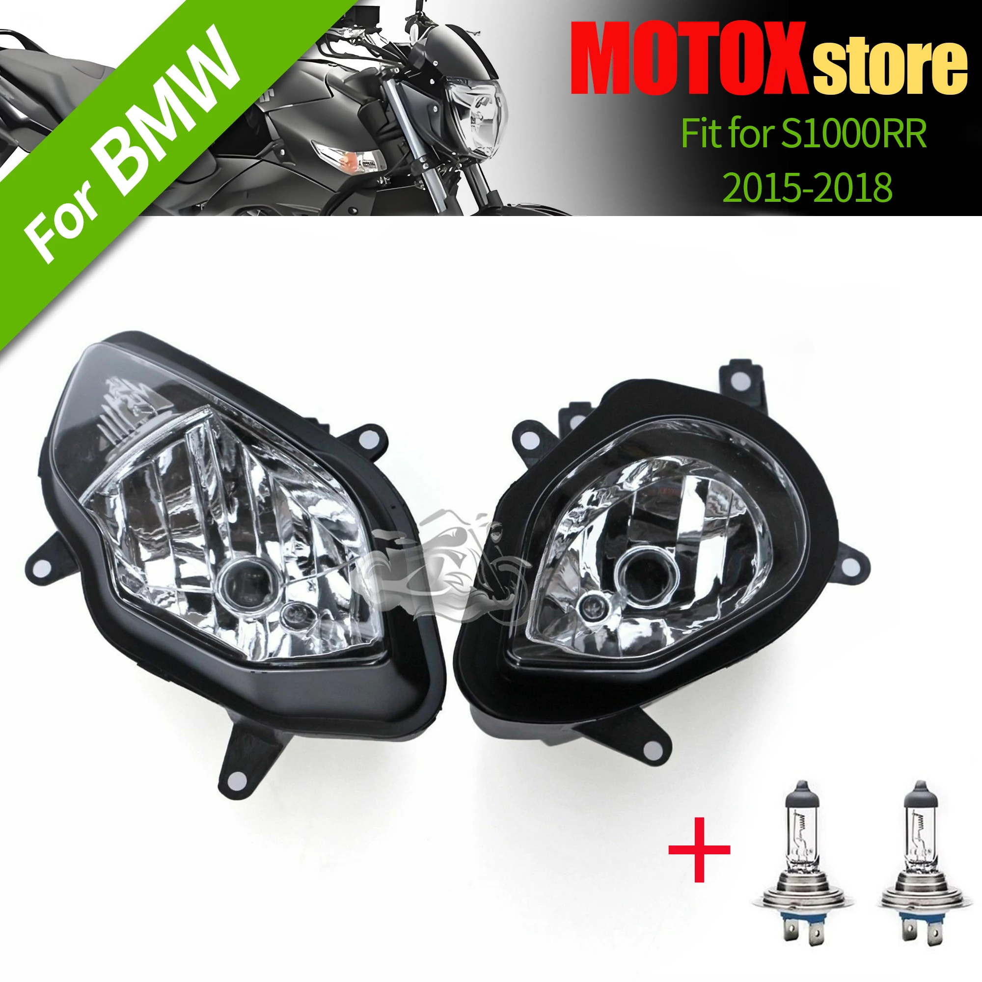 New Headlight Assembly Fit For BMW S1000RR 2015 2016 2017 2018 ...