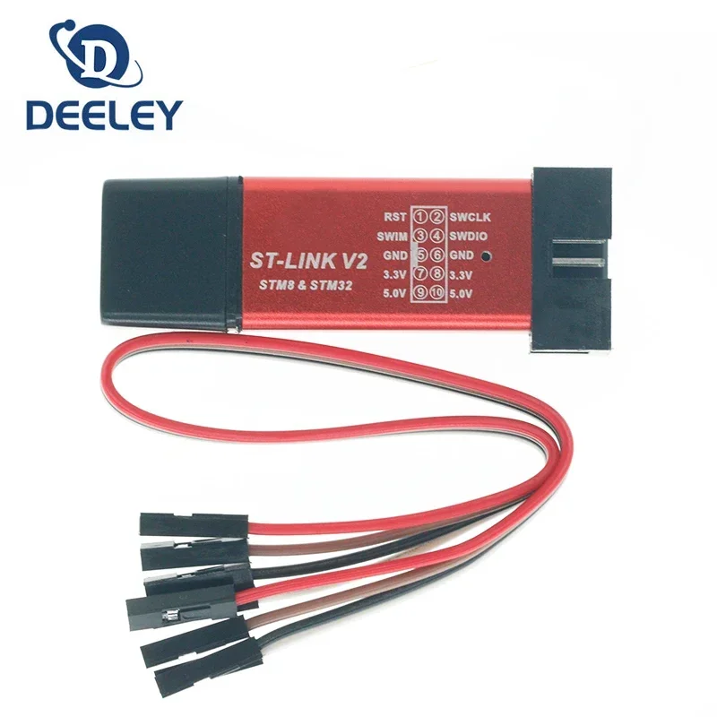 Stlink-ST-Link-V2-Mini-STM8-STM32-Simulator-Download-Programmer ...