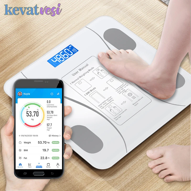 Digital-Body-Weight-Scale-Smart-Wireless-Fat-Scale-Bathroom-Weight ...