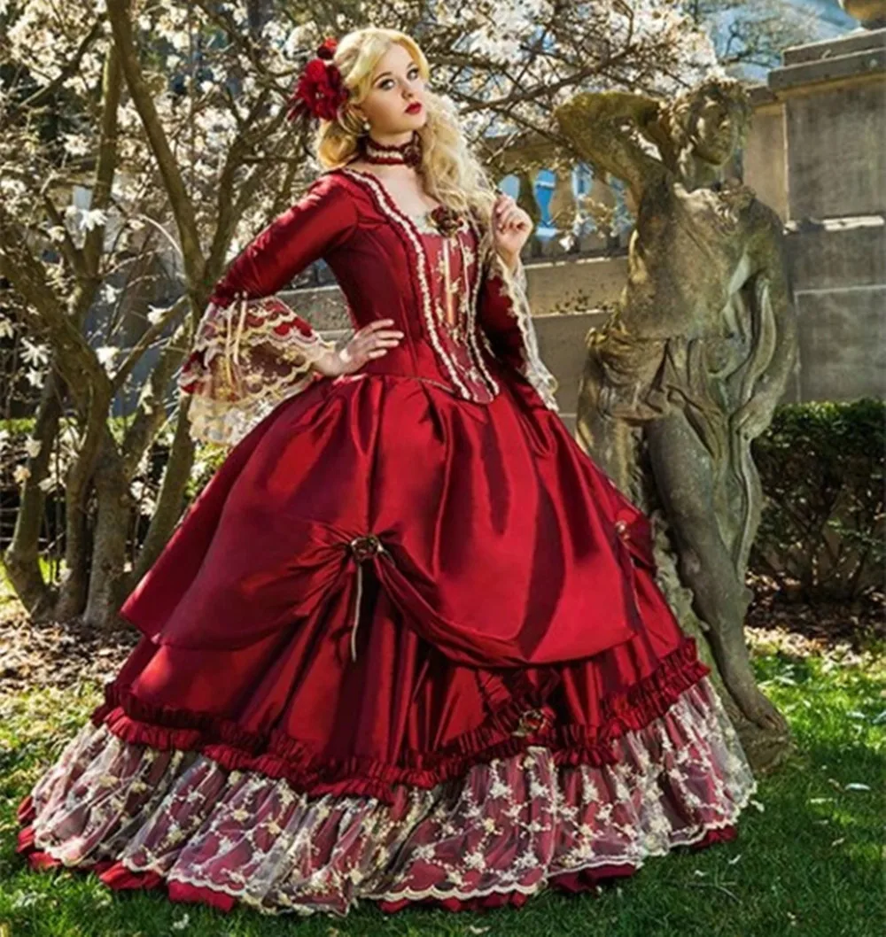 Red Masquerade Dresses