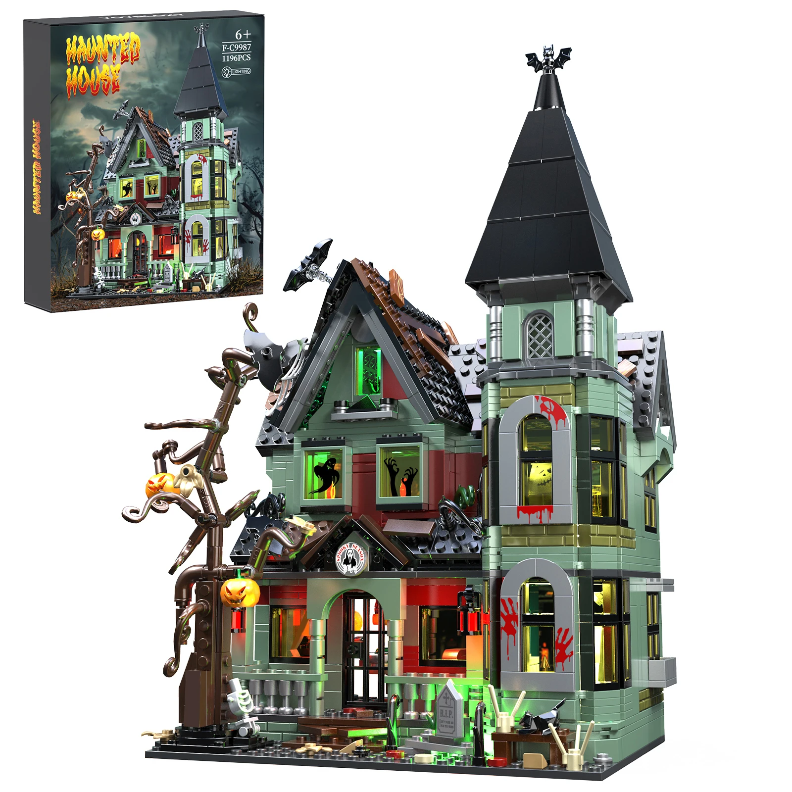 LEGO Haunted House carribean Building Kit